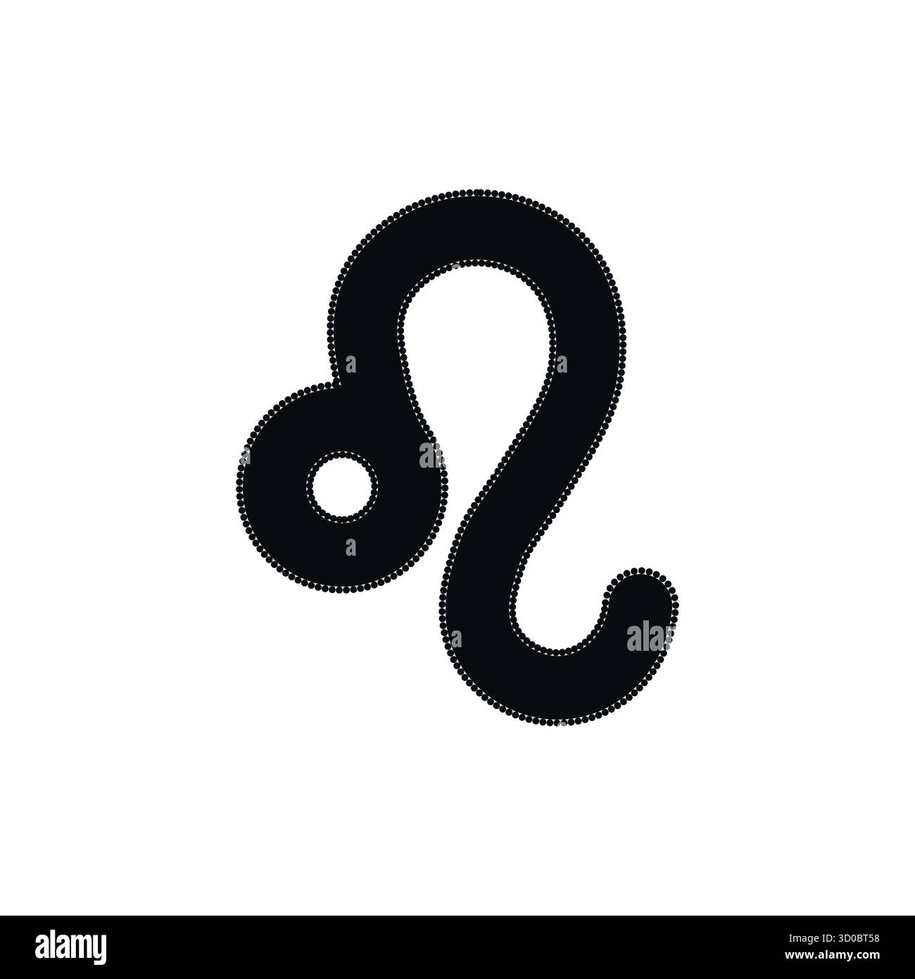 Zodiac horoscope. Leo astrological icon symbol. Stylized star sign ...