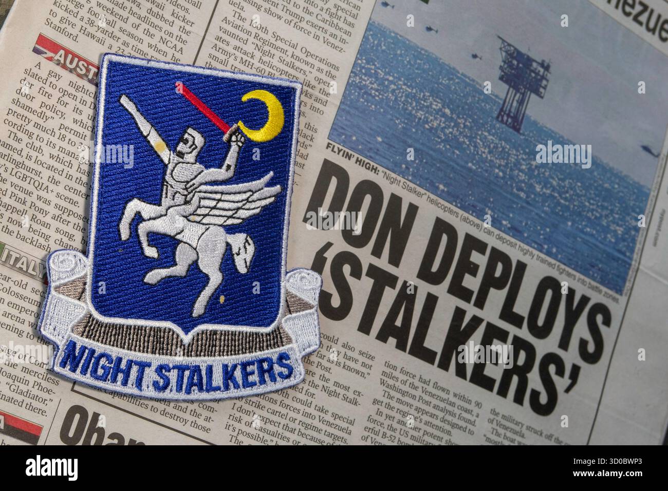 Don deploys night stalkers hi-res stock photography and images - Alamy
