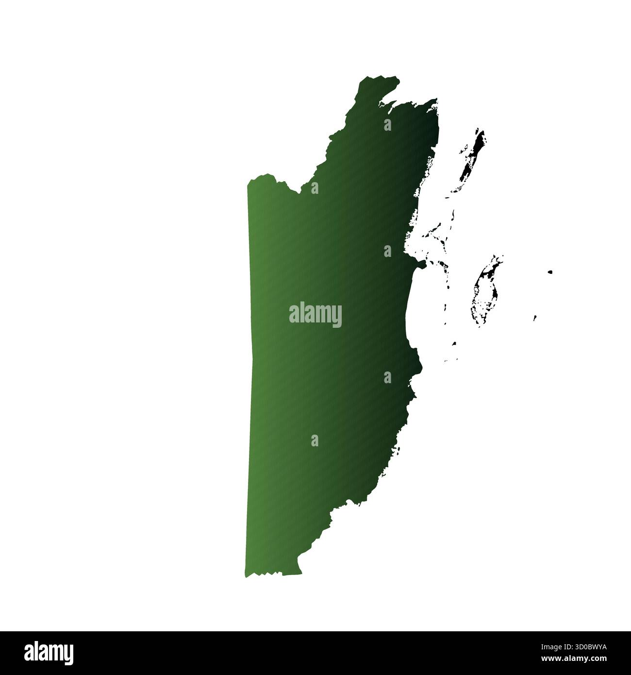 Belize political map administrative hi-res stock photography and images ...