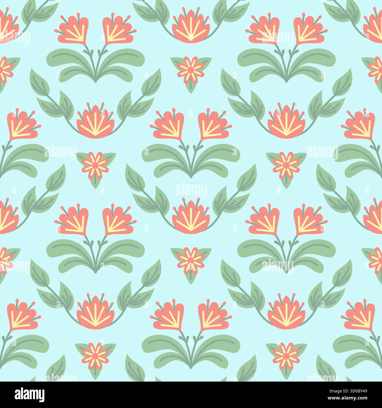 Tangerine floral illustration Stock Vector Images - Alamy