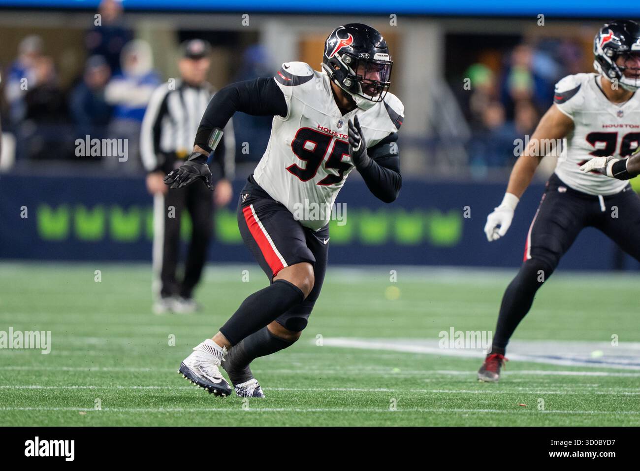 Houston Texans defensive lineman Derek Barnett is pictured during an ...