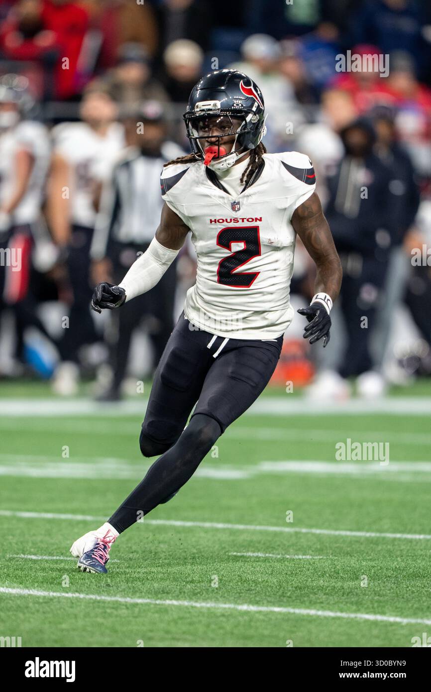 Houston Texans defensive back Calen Bullock is pictured during an NFL ...