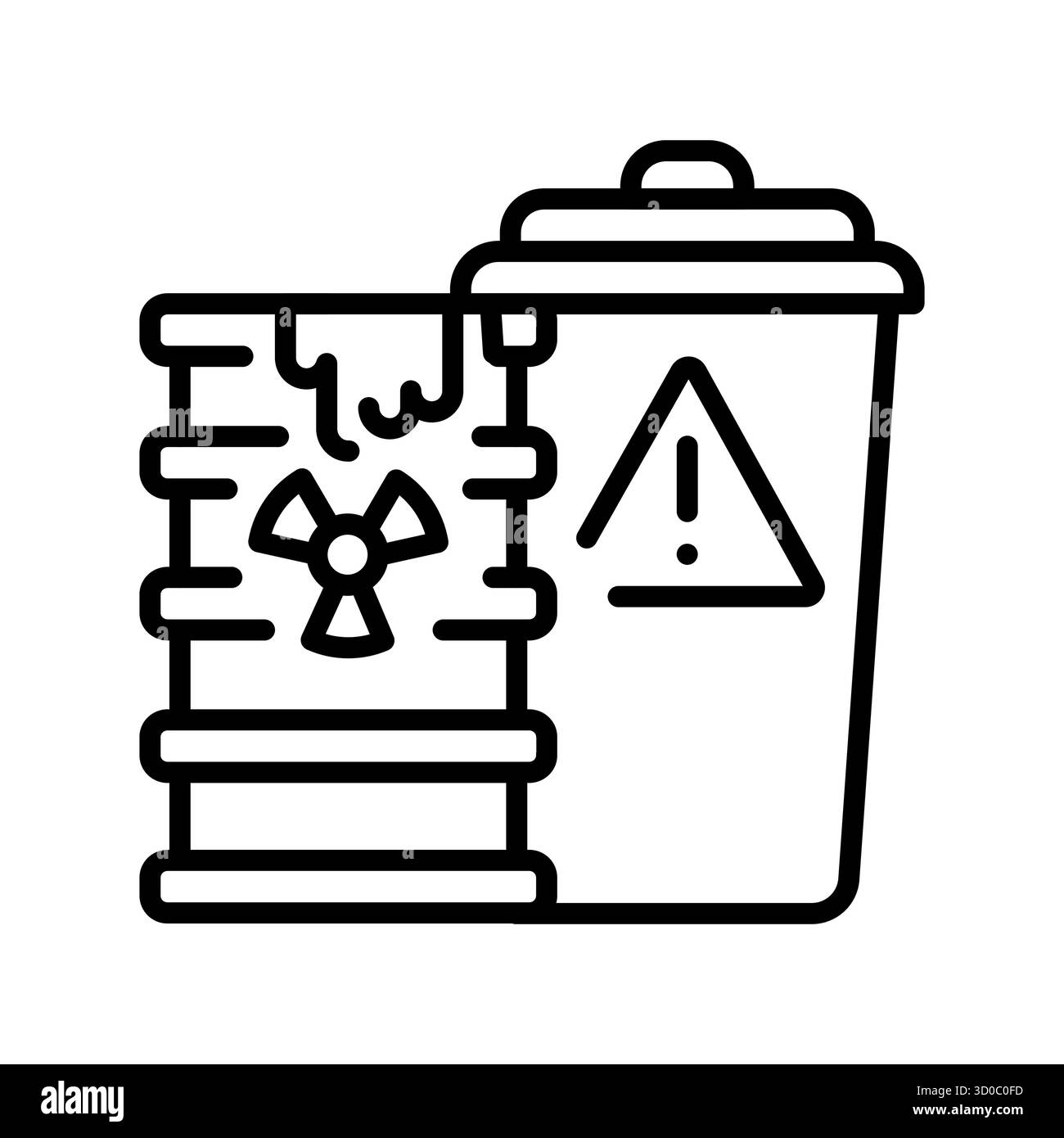 Landfill hazard Stock Vector Images - Alamy