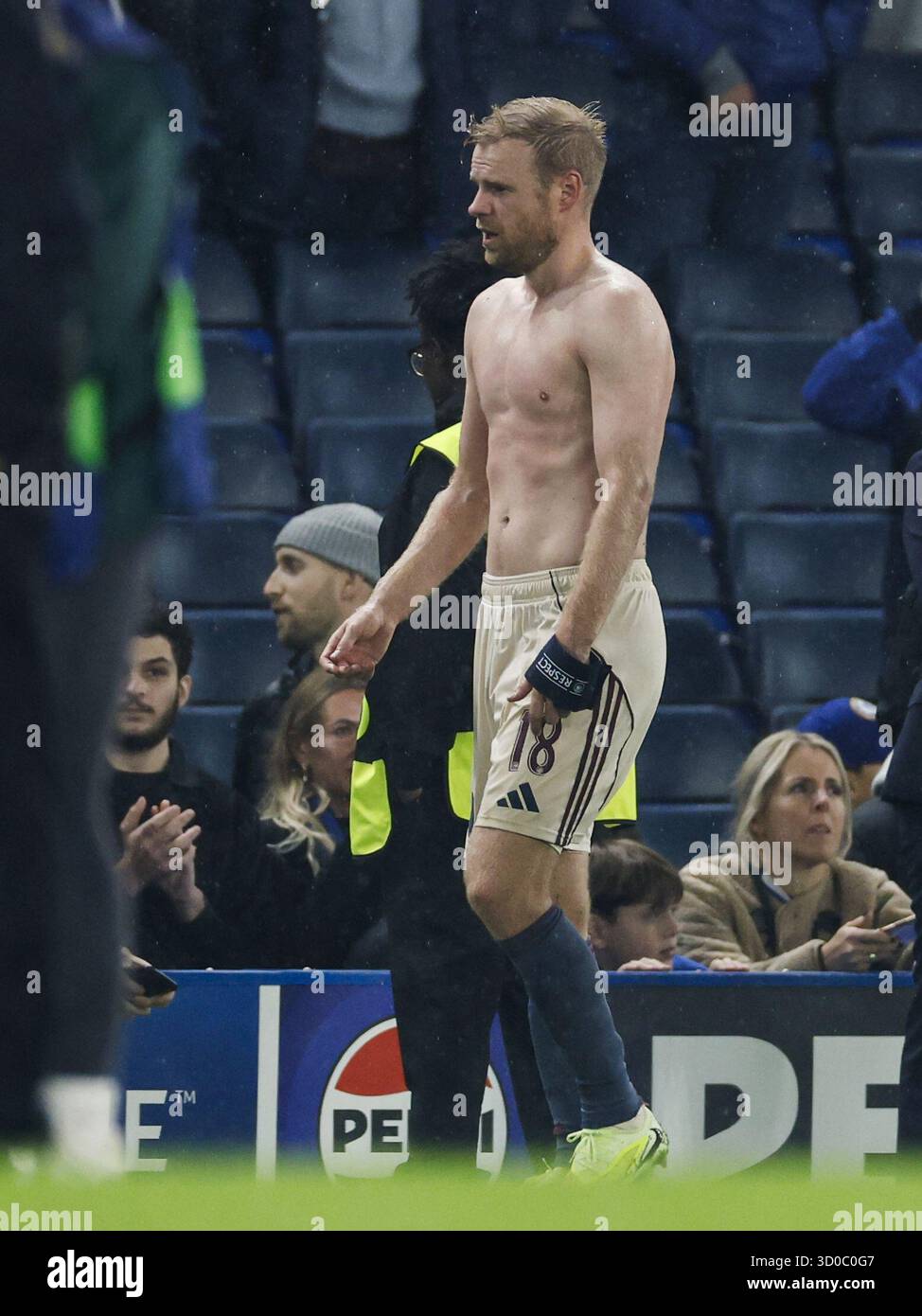 LONDON - Davy Klaassen of Ajax after the UEFA Champions League match ...