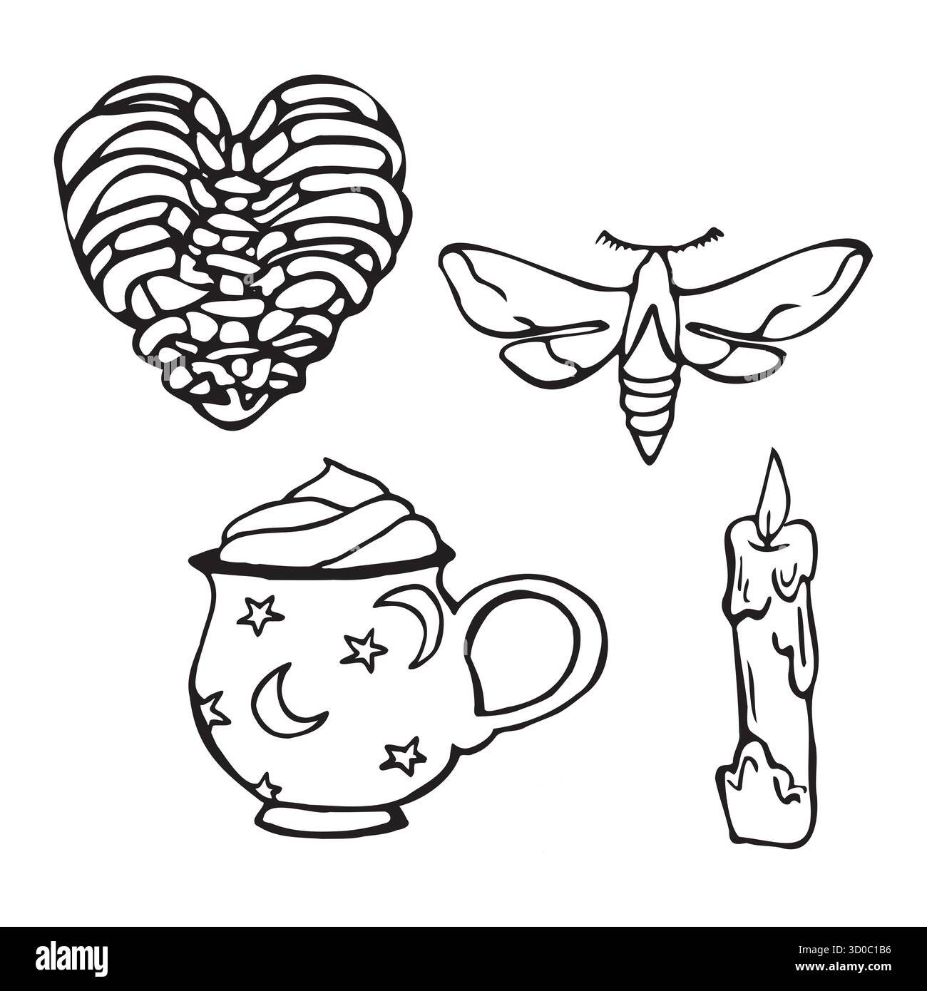 Folk aesthetic Stock Vector Images - Alamy