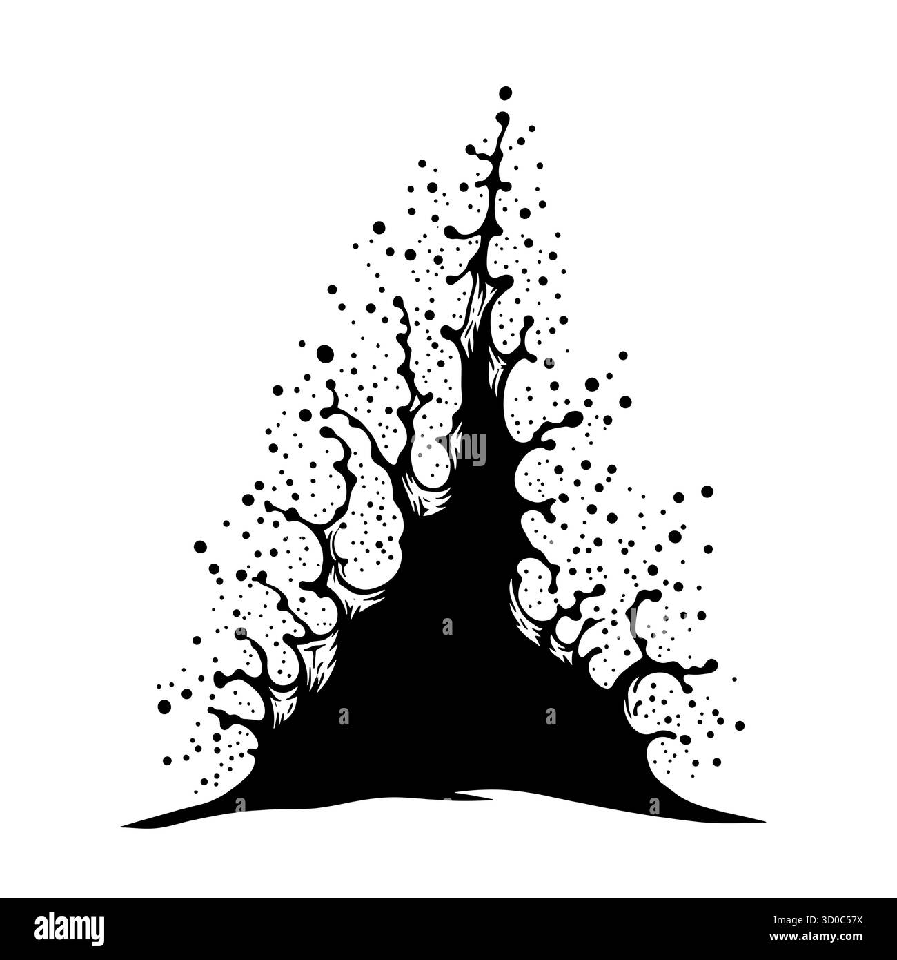 Intriguing pattern Black and White Stock Photos & Images - Alamy