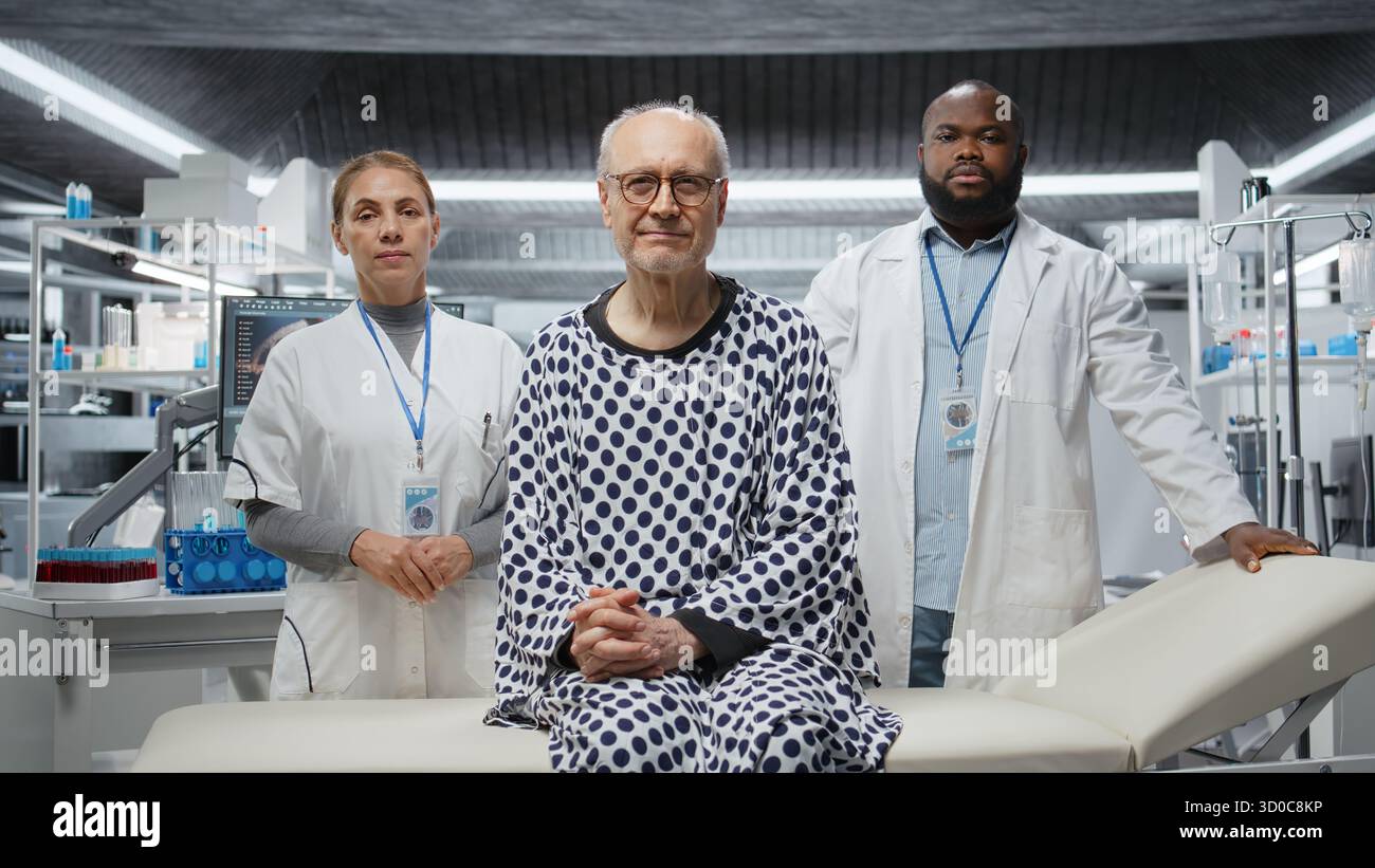 Portrait diverse researchers old man hi-res stock photography and ...