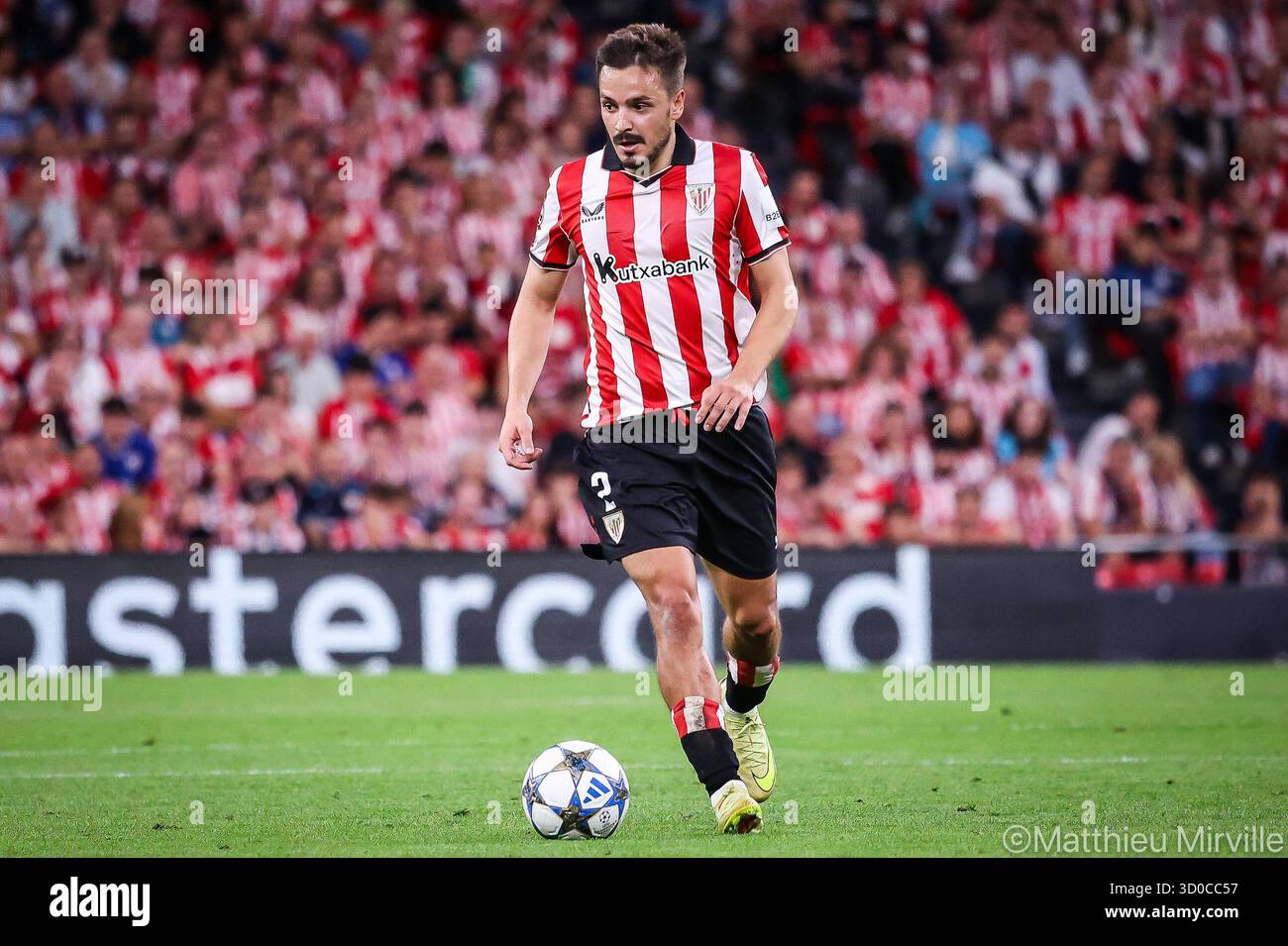 Andoni GOROSABEL of Athletic Bilbao during the UEFA Champions League ...