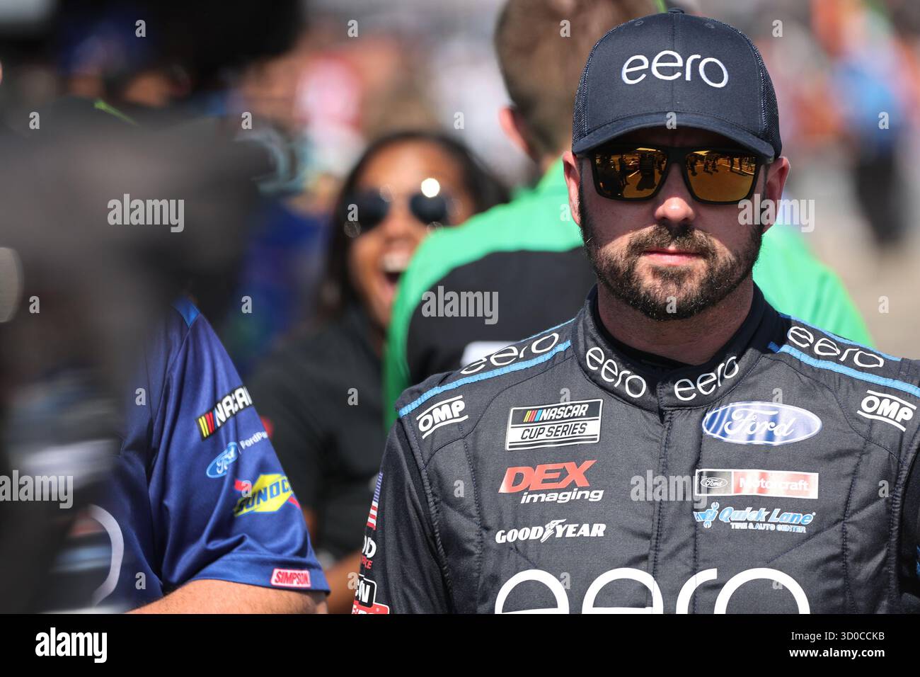 TALLADEGA, AL - OCTOBER 18: Josh Berry (#21 Wood Brothers Racing Eero ...