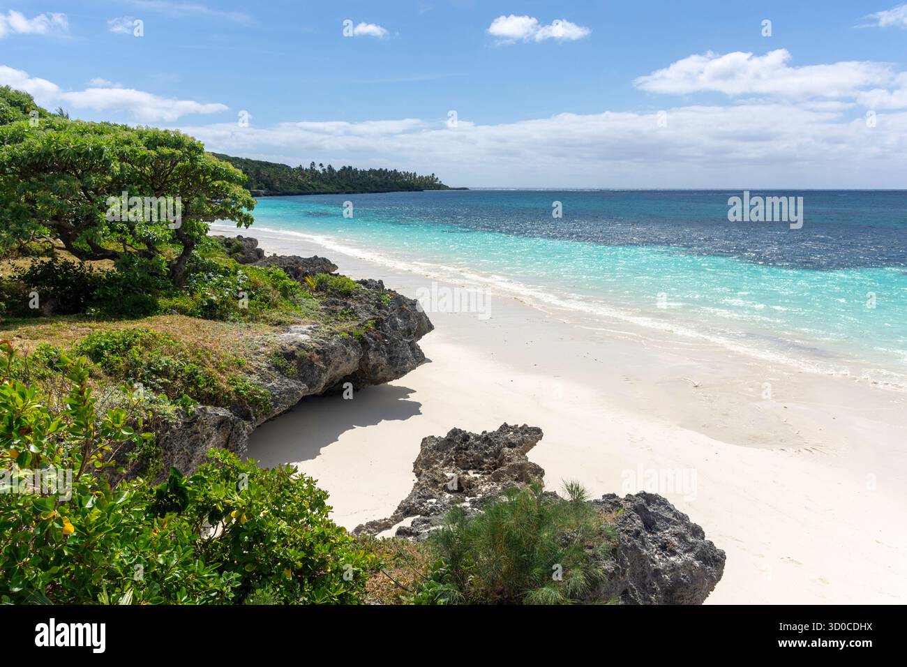 Tropical beach, Luecila Beach, Lifou Island, New Caledonia (Nouvelle ...