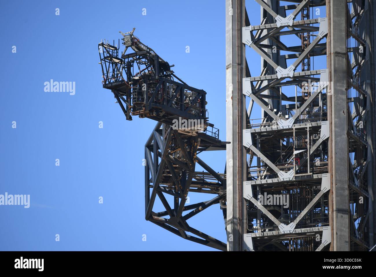 Starship 38 preparations prior to a static fire test on the orbital ...
