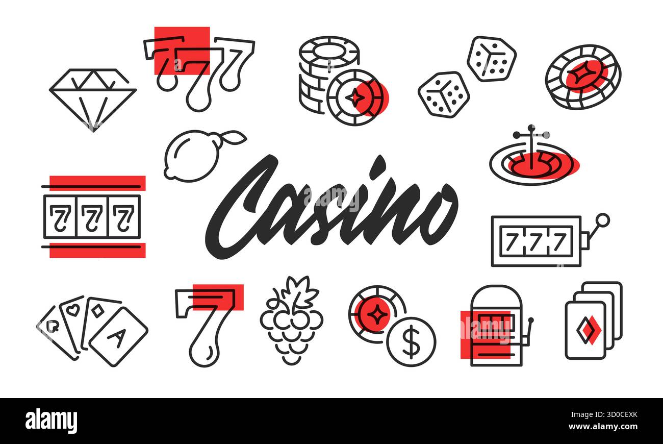 Coin slot games Stock Vector Images - Alamy