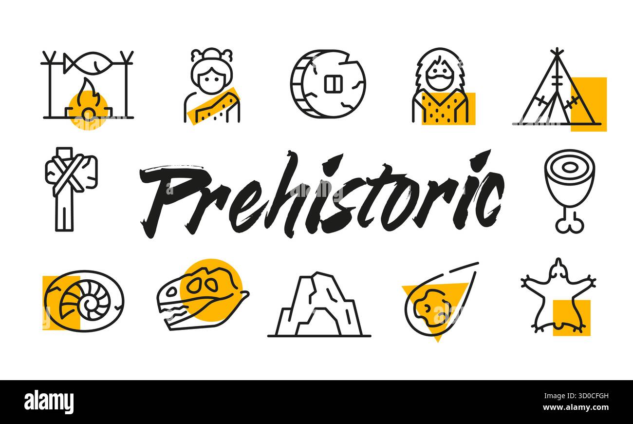 Prehistoric shelter cave Cut Out Stock Images & Pictures - Alamy