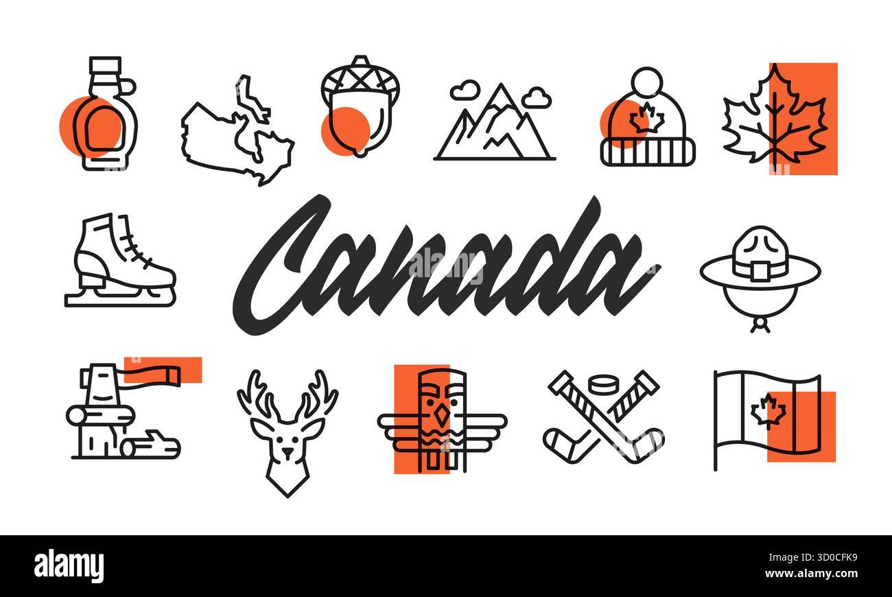 Canada acorn Cut Out Stock Images & Pictures - Alamy