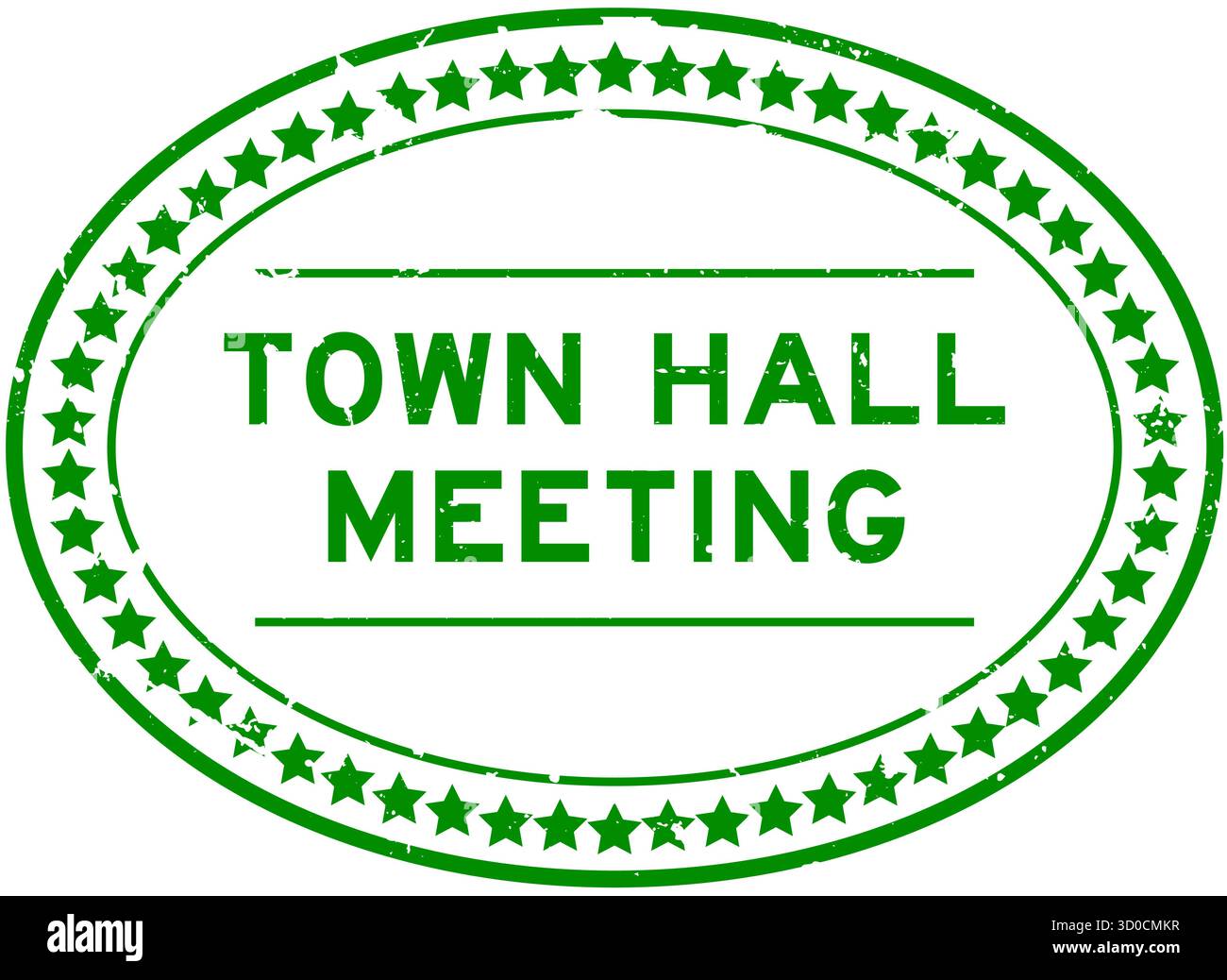 Grunge green town hall Stock Vector Images - Alamy
