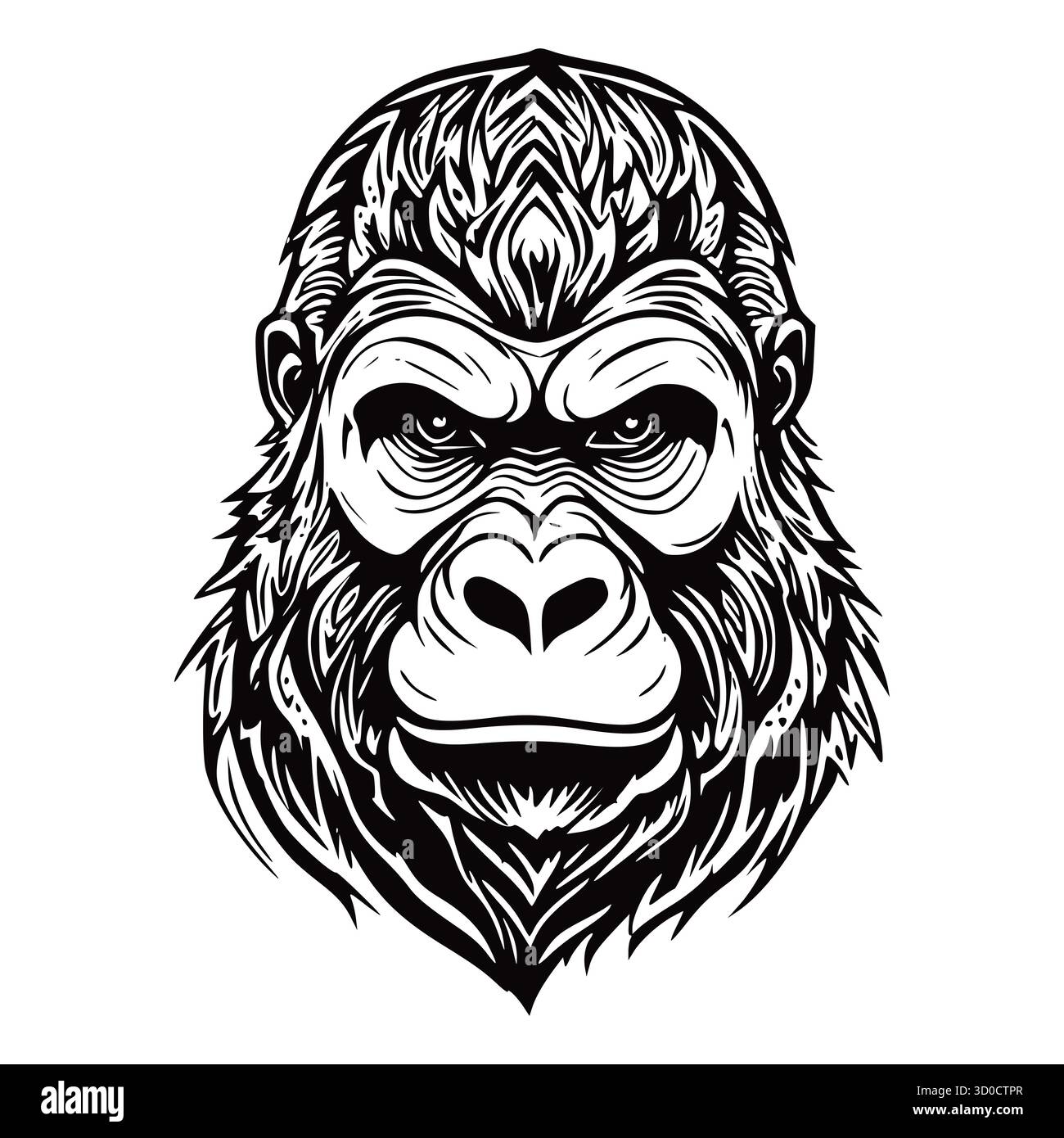 Face features vector Cut Out Stock Images & Pictures - Alamy