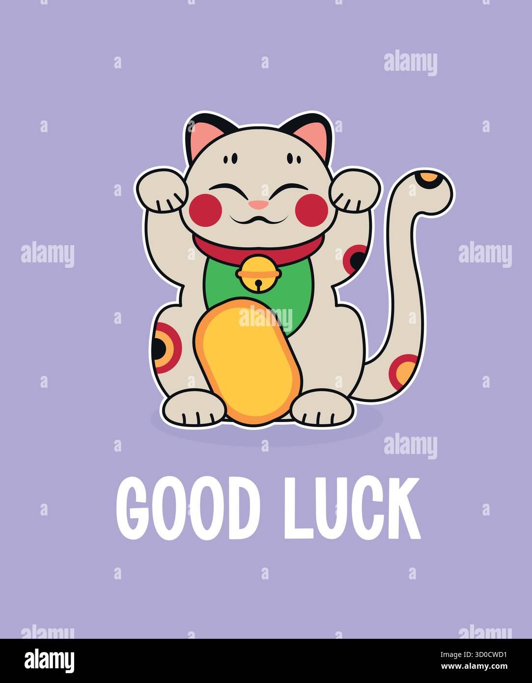 Lucky statue Stock Vector Images - Alamy