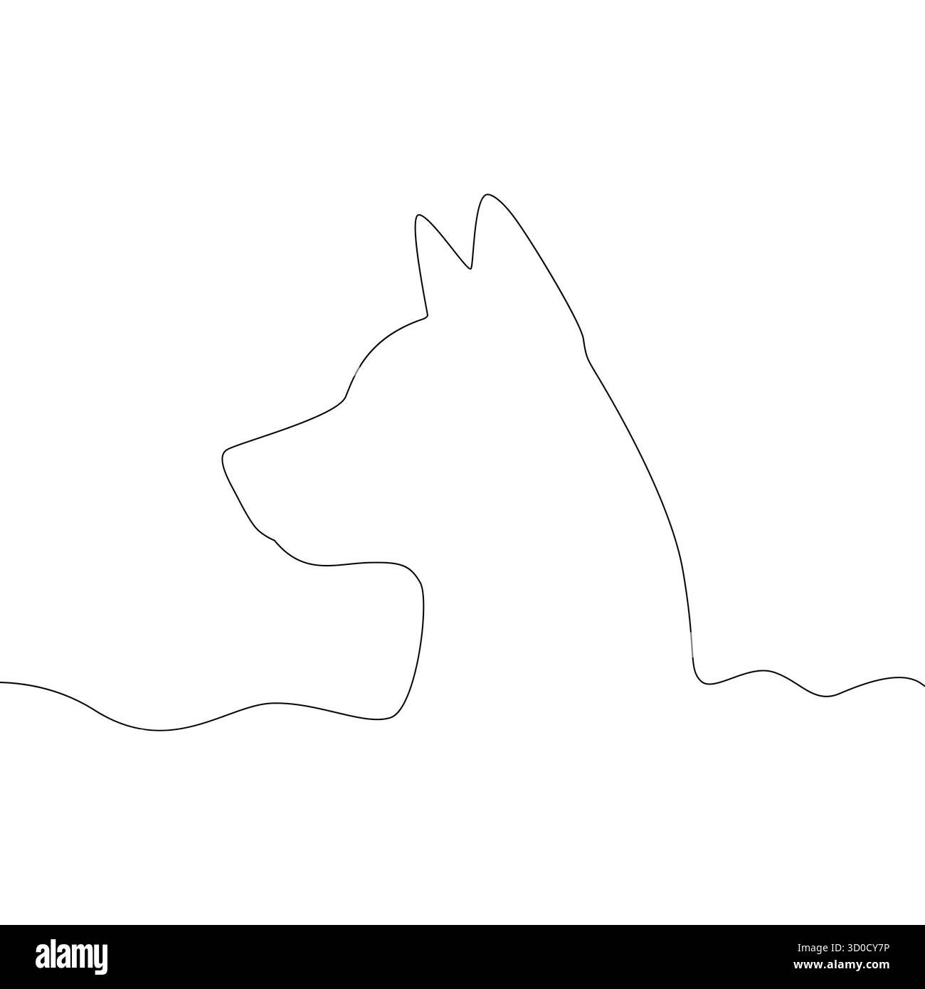 Loyal guard Stock Vector Images - Alamy