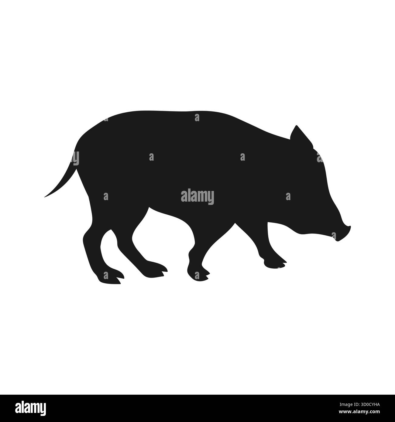 Dark pig Cut Out Stock Images & Pictures - Alamy