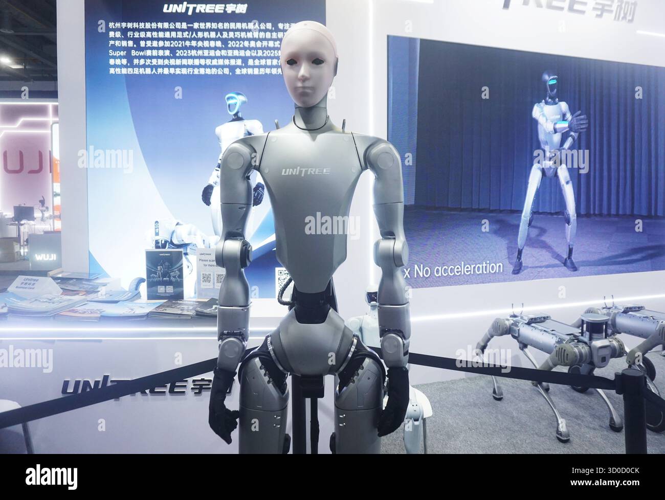 A newly released H2 biomimetic humanoid robot from Unitree was ...