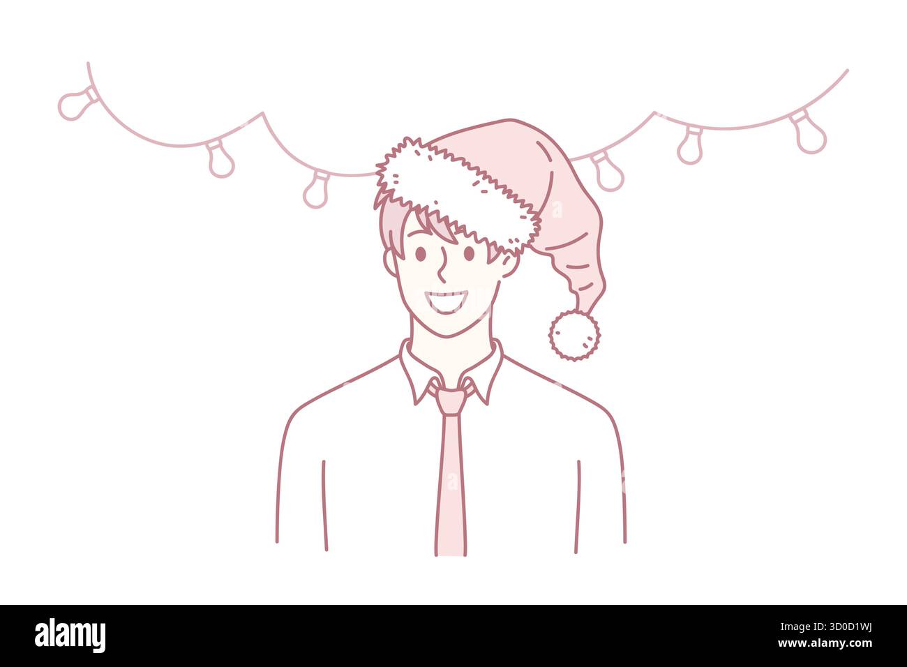 Happy new year businesspeople Stock Vector Images - Alamy