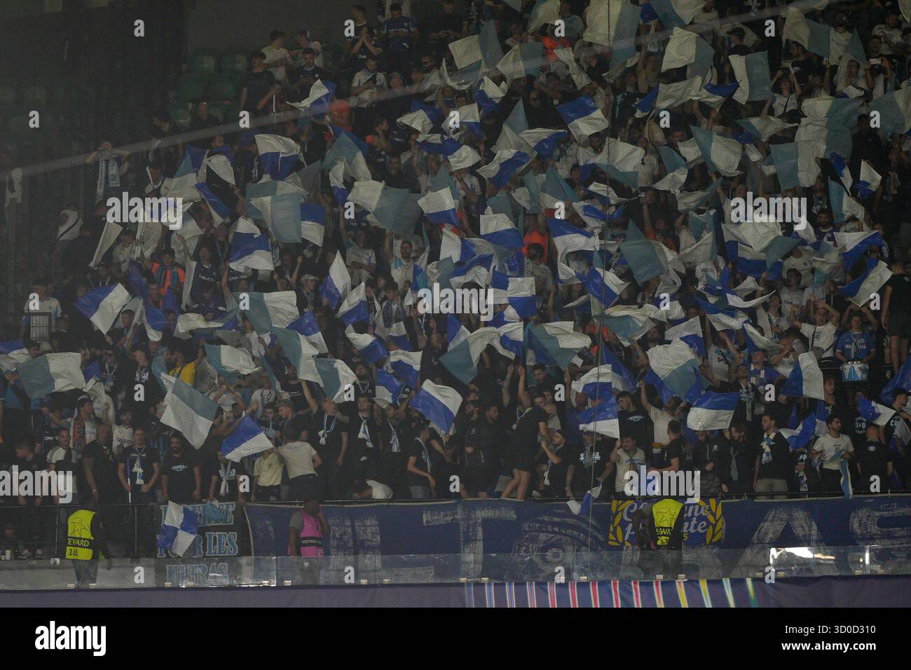 Olympique Marseille fans seen during UEFA Champions League 2025/26 ...