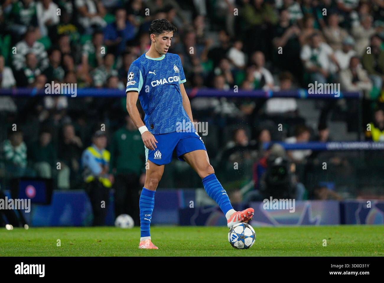 Nayef Aguerd of Olympique Marseille seen iduring UEFA Champions League ...