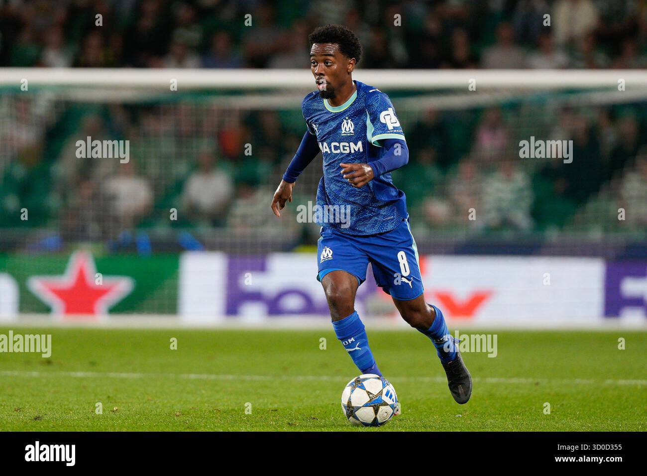 Angel Gomes of Olympique Marseille seen in action during UEFA Champions ...