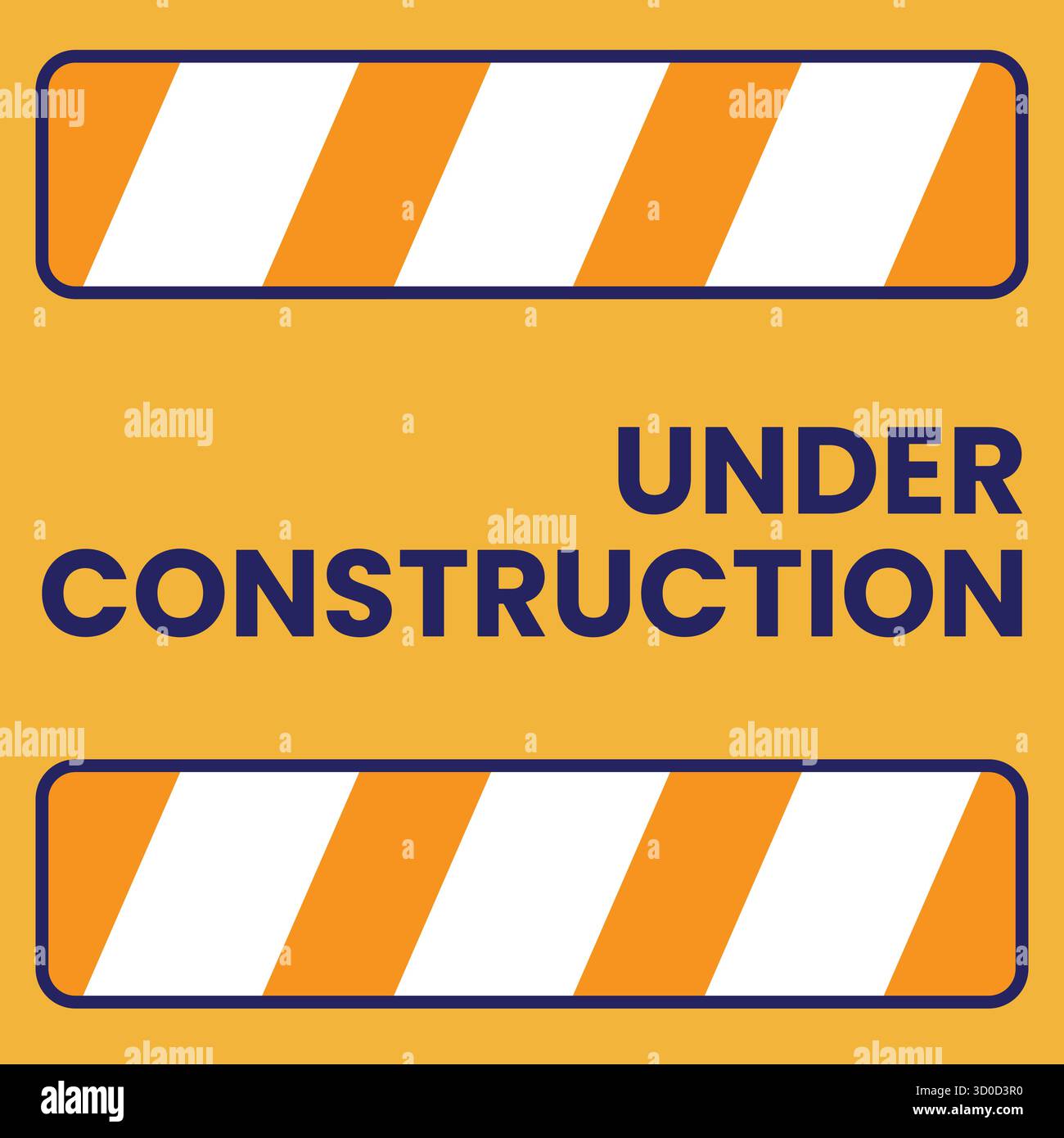 Site safety notice construction Stock Vector Images - Alamy