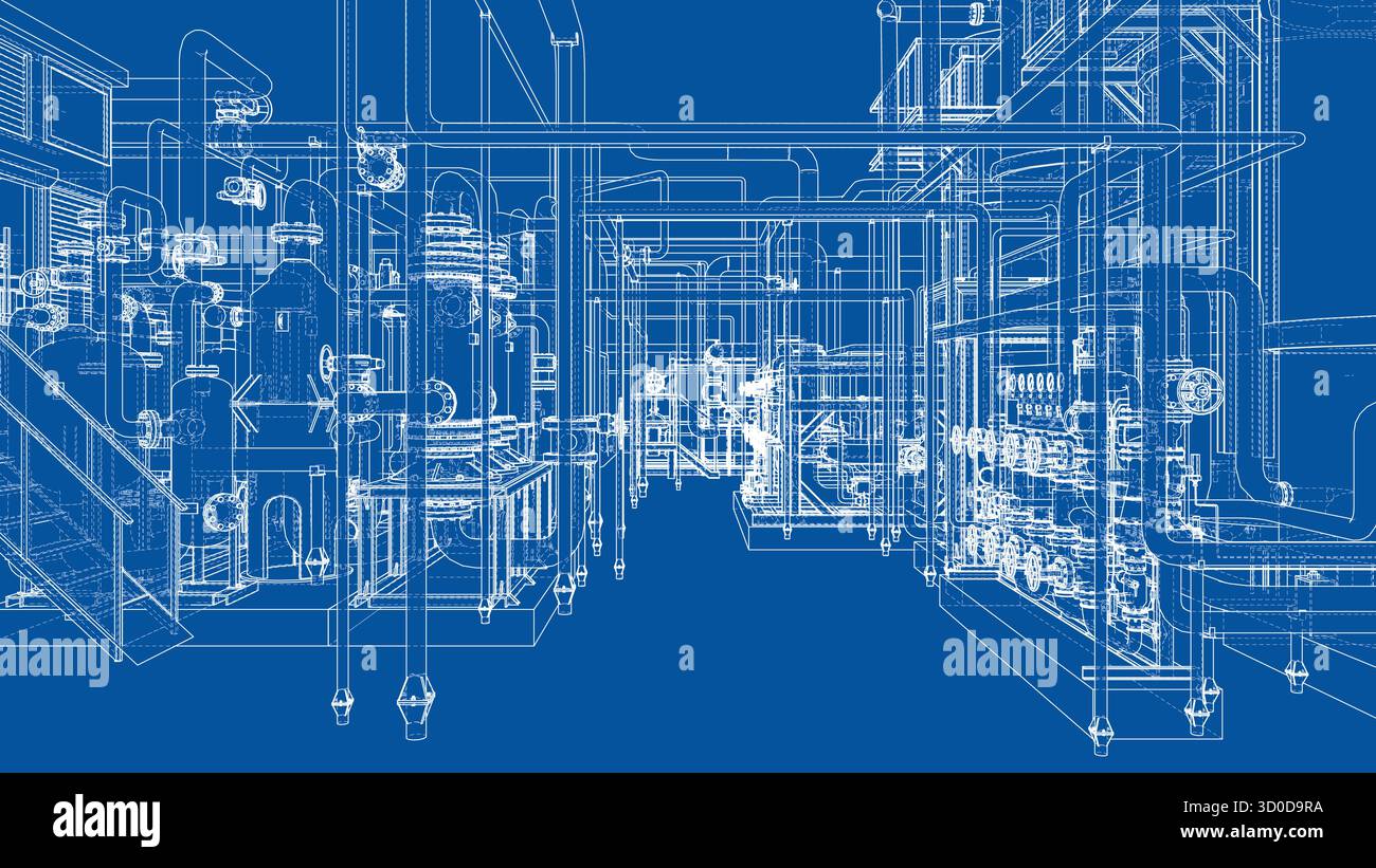 Industry layout industrial Stock Vector Images - Alamy