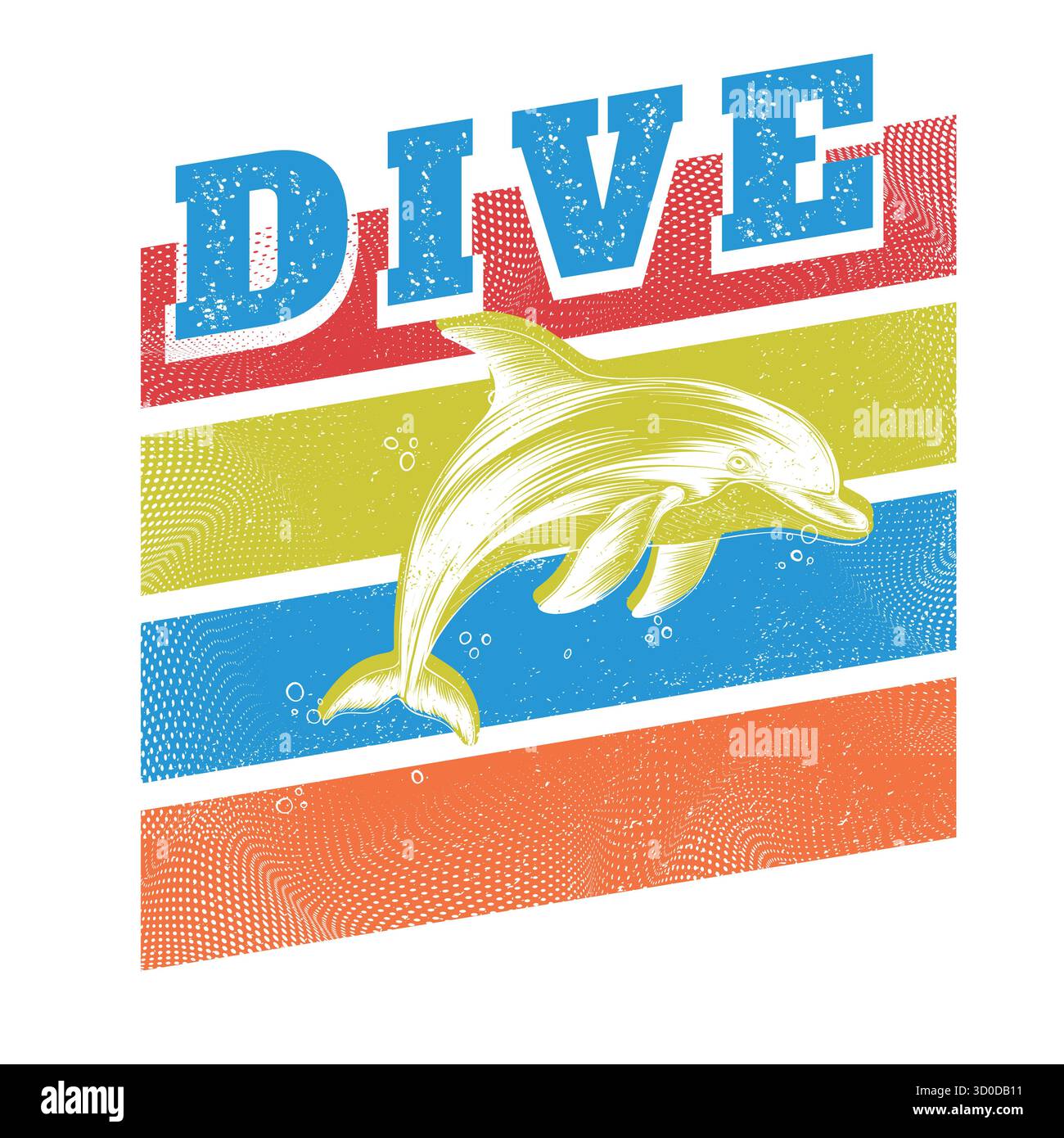 Coastal wave illustration Stock Vector Images - Alamy