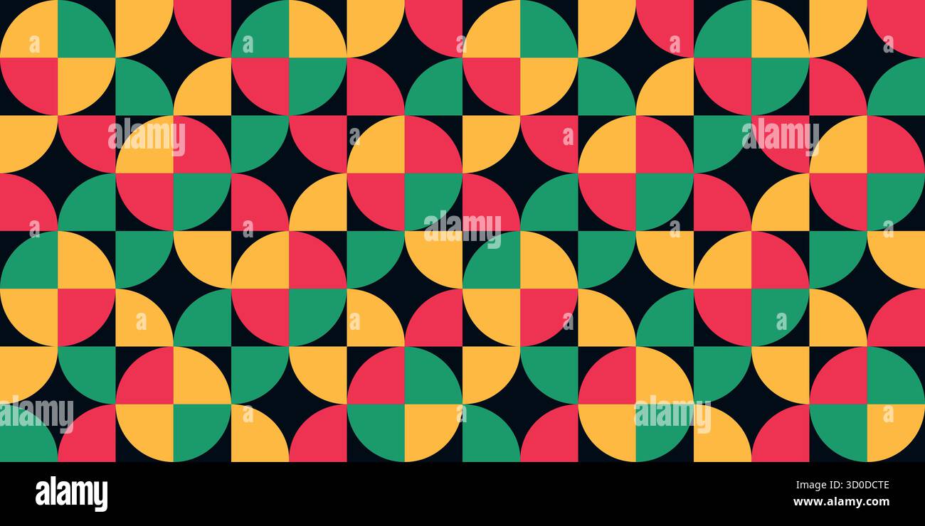 Black History Month. African American Black history month pattern ...
