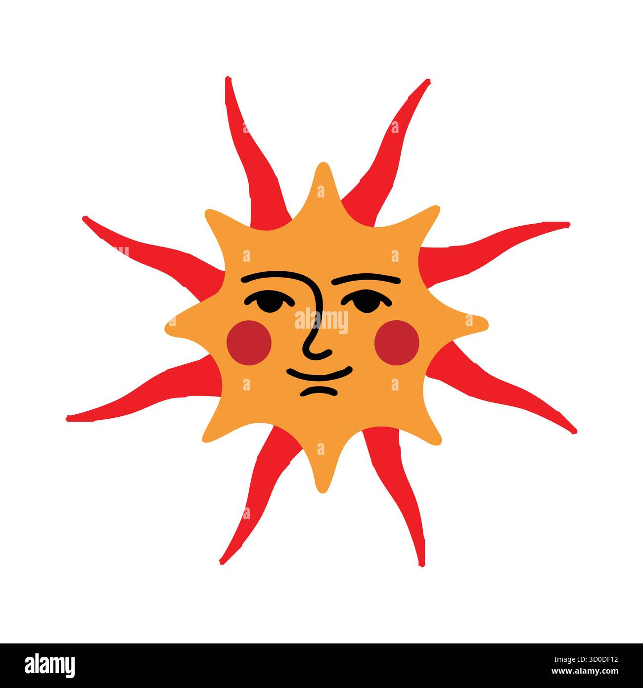 Simple bold hand drawn Stock Vector Images - Alamy