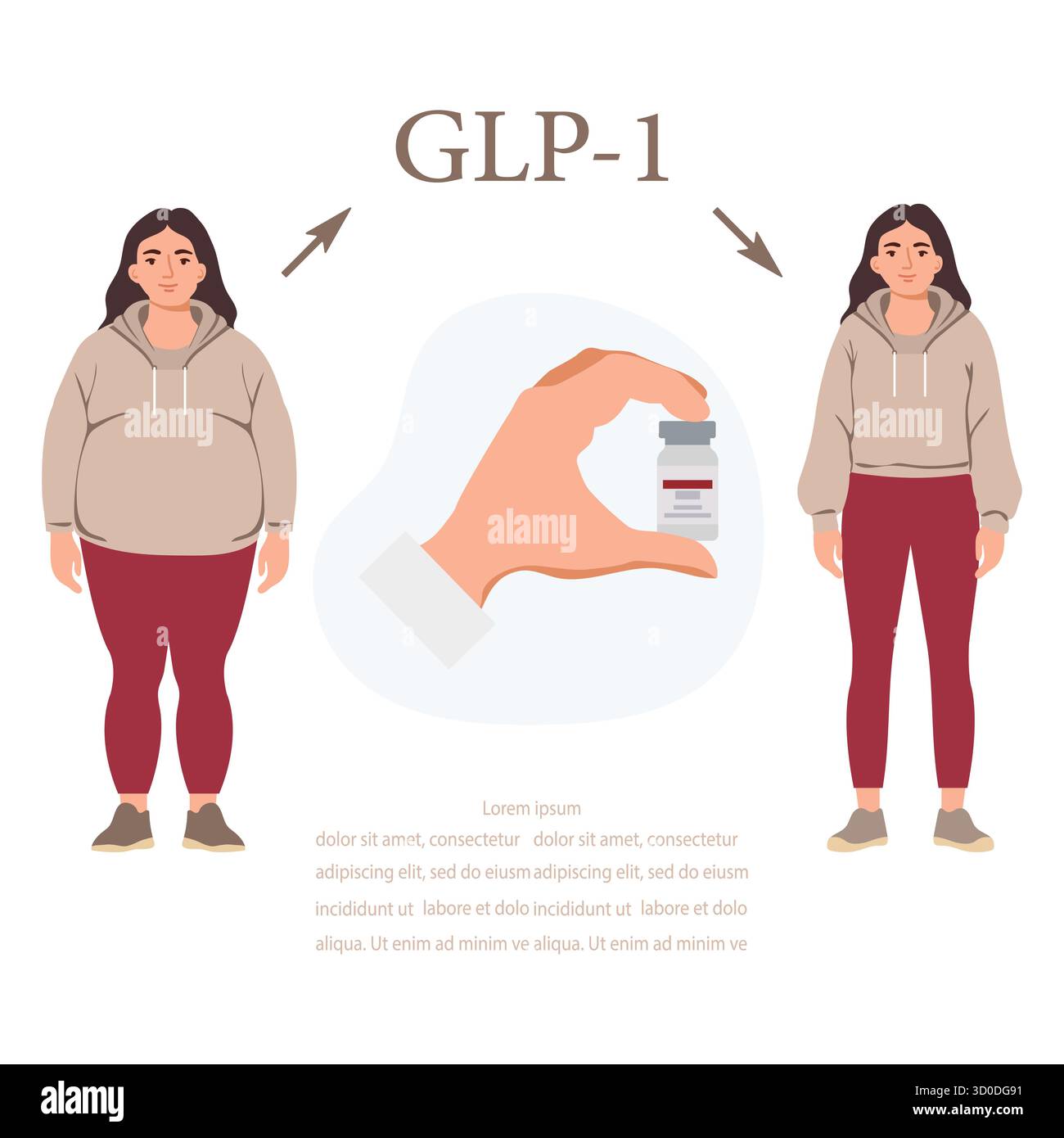 Weight loss images Stock Vector Images - Alamy