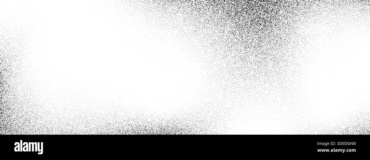 Sandy noisy grain texture. Fading dotted gradient background. Stippled ...