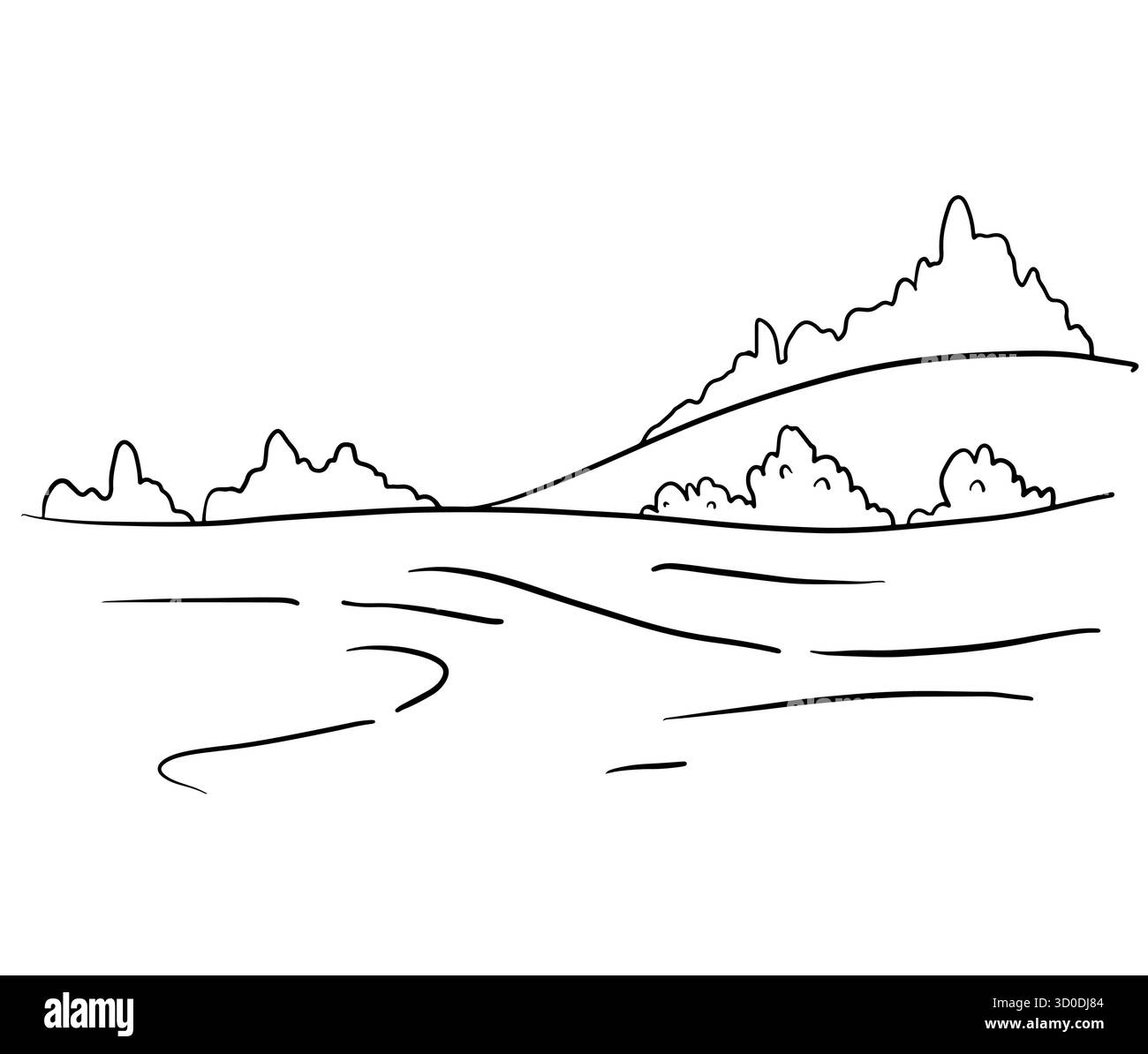 Simple minimal rural Stock Vector Images - Alamy