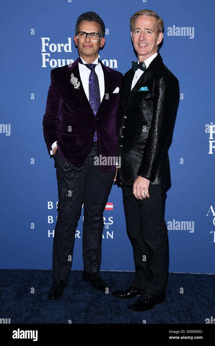 New York, USA. 22nd Oct, 2025. (L-R) Christian Zimmerman and Jim ...