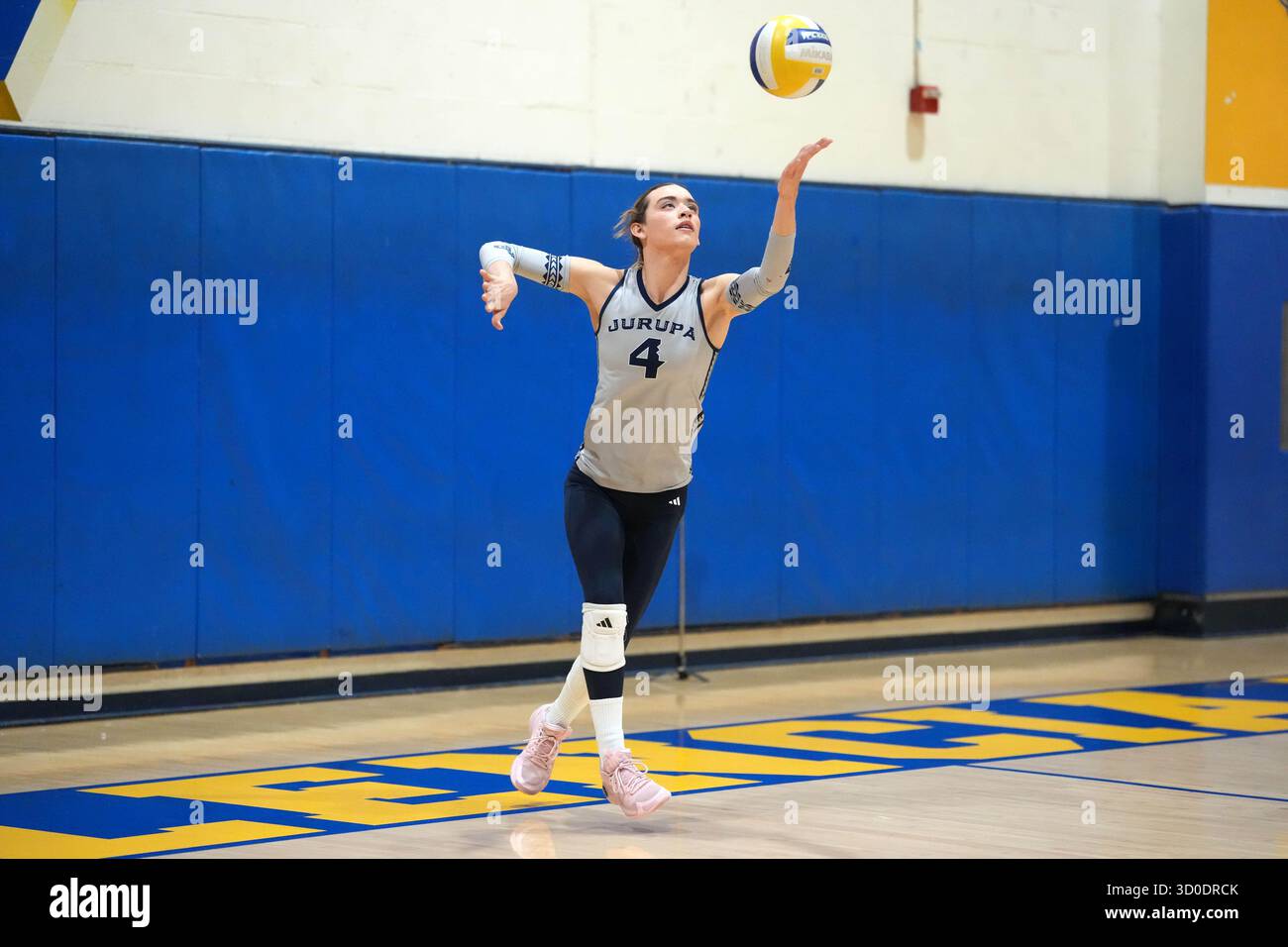 Transgender player AB Hernandez of Jurupa Valley (4) during a CIF ...