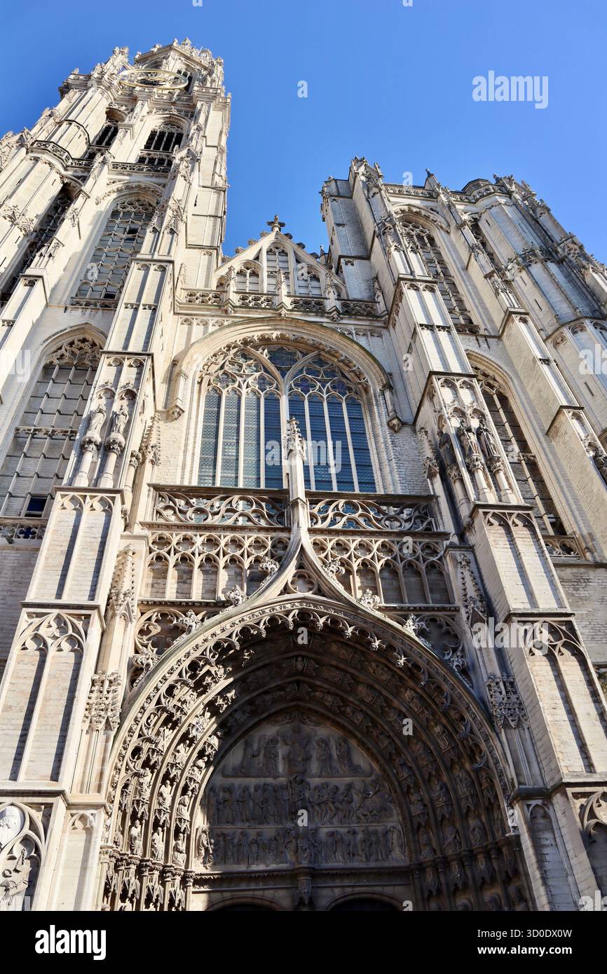 Cathedral of Our Lady in Antwerp, Belgium, a UNESCO World Heritage site ...