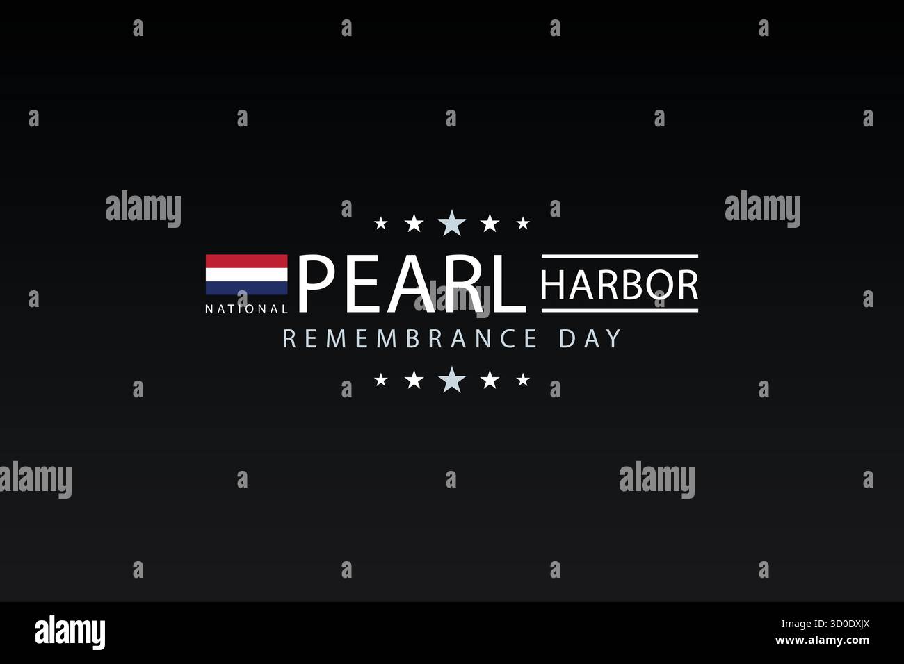 Remembering Pearl Harbor on December 7th Stock Vector Image & Art - Alamy