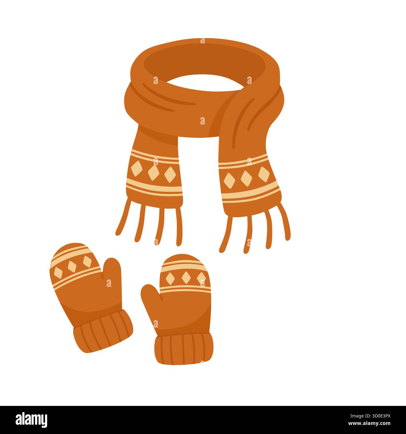 Cozy winter background pattern Stock Vector Images - Alamy