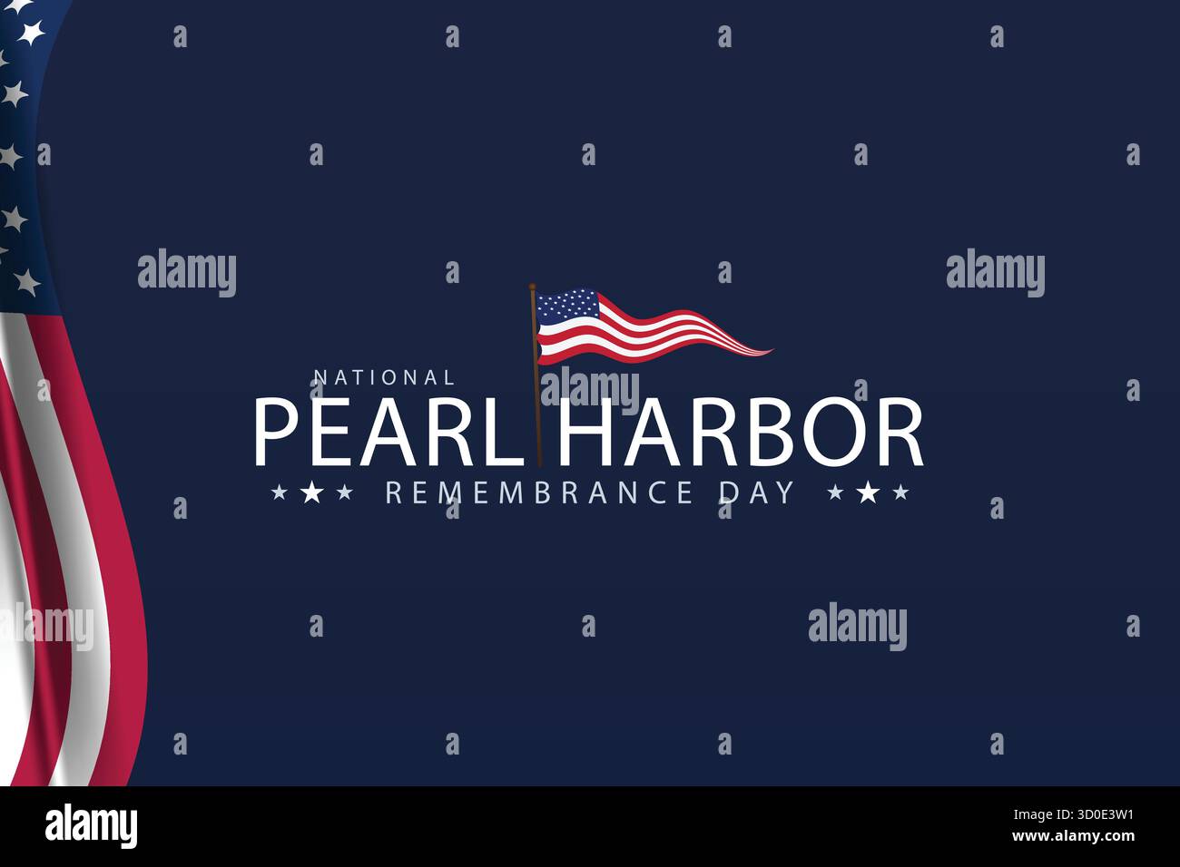 Remembering Pearl Harbor on December 7th Stock Vector Image & Art - Alamy