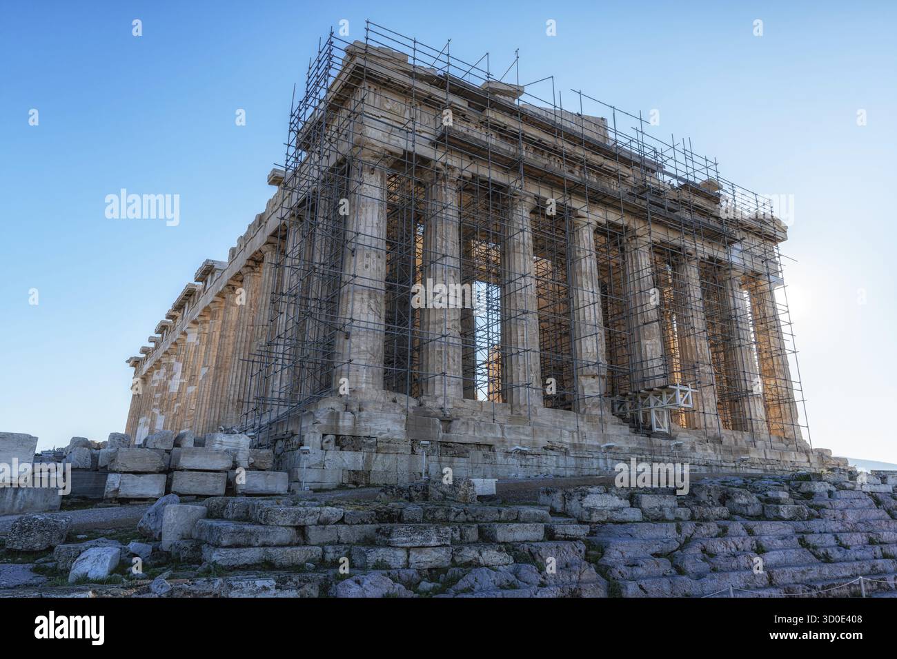 Parthenon of Acropolis Athens famous iconic landmark in Athens, Greece ...