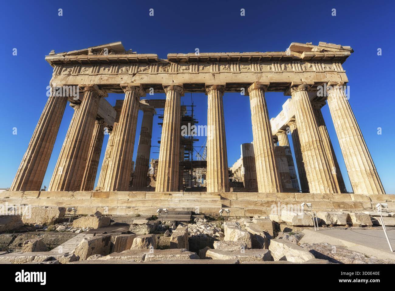 Parthenon of Acropolis Athens famous iconic landmark in Athens, Greece ...