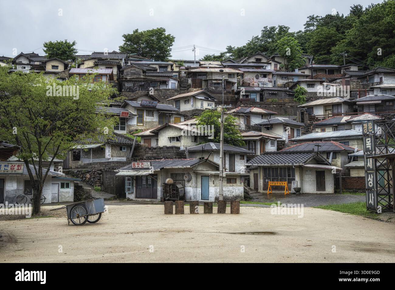 Various old village houses and buildings in Suncheon drama open film ...