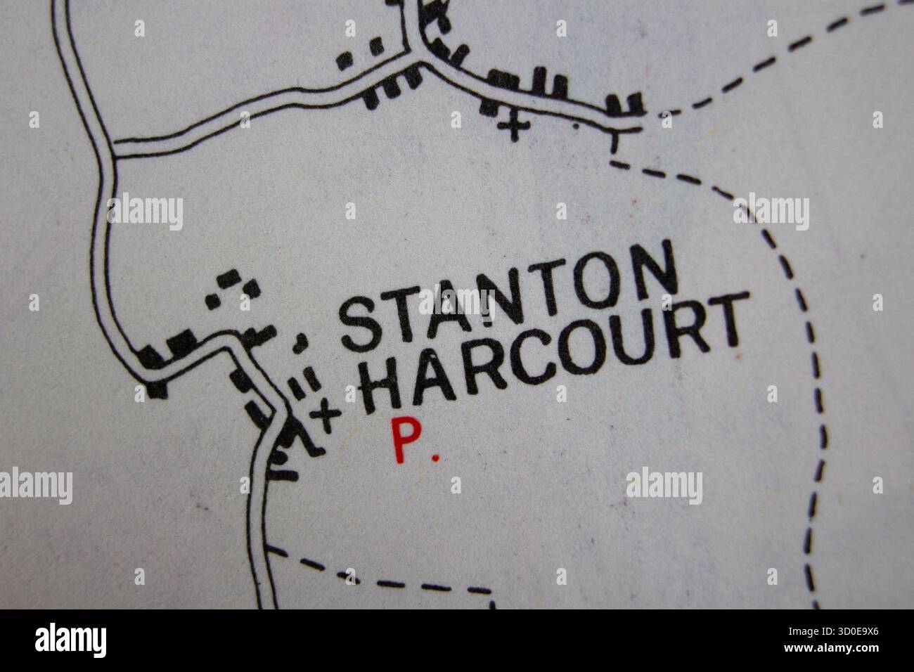 Stanton outline map hi-res stock photography and images - Alamy