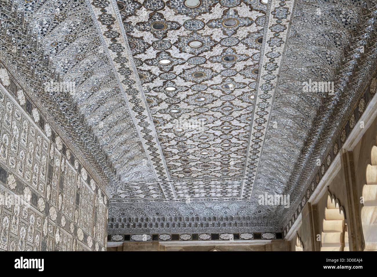 Diwan i khas or hall of private audience ceiling architectural details ...