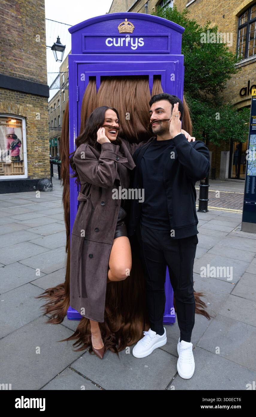 EDITORIAL USE ONLY Vicky Pattison and Ercan Ramadan at 'The Hairline ...