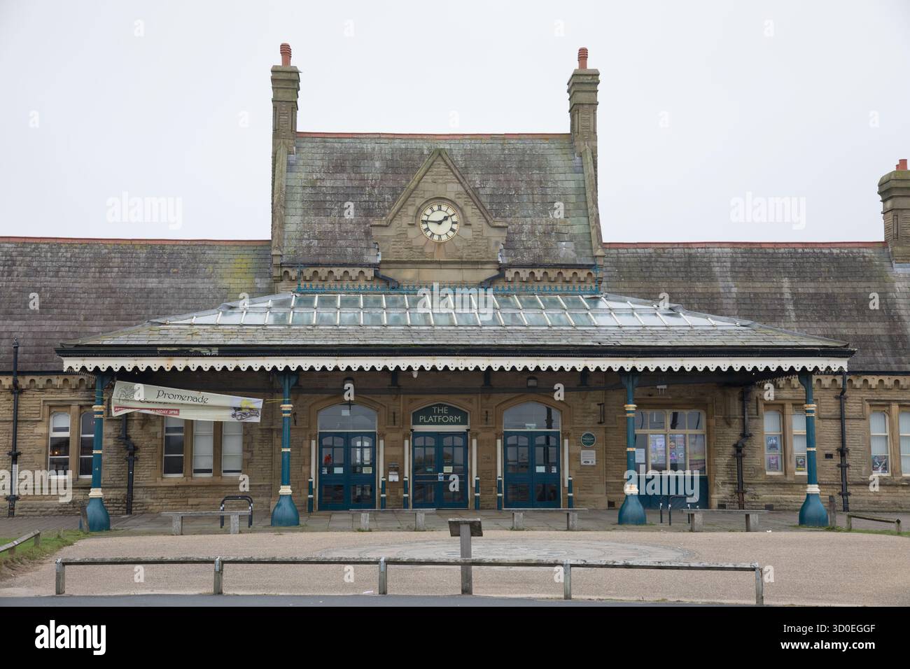 The Platform, old railway station at Morecambe Stock Photo - Alamy