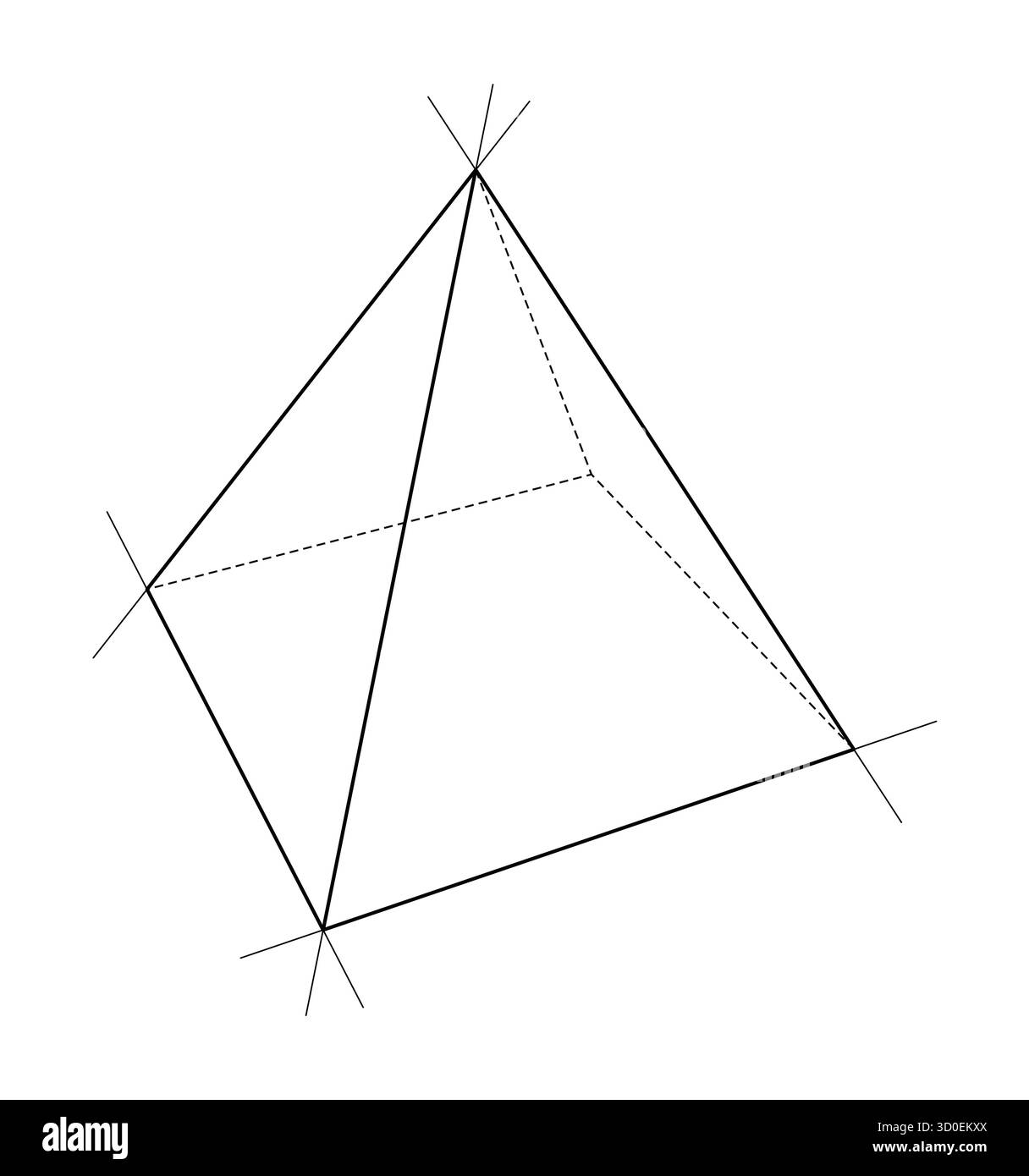 Symmetry sketch Cut Out Stock Images & Pictures - Alamy